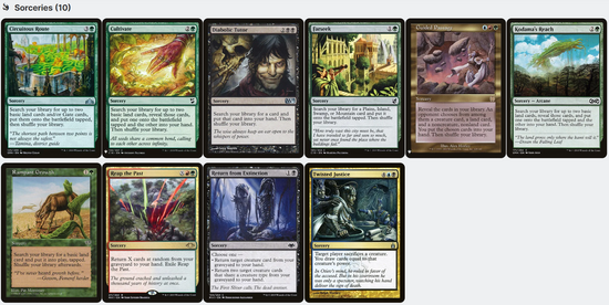 Atogatog Atog Tribal Changelings Sacrifice Magic MTG Commander Deck ...