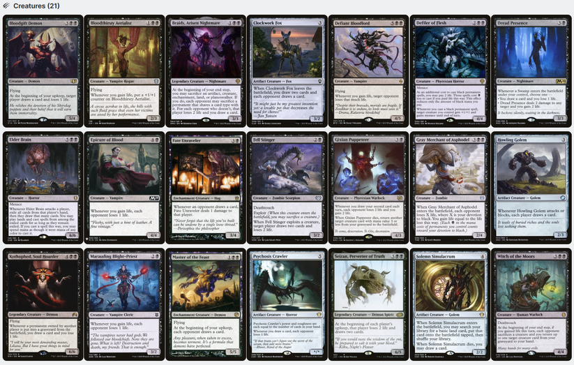 Sheoldred, the Apocalypse Forced Card Draw Life Drain Magic MTG Comman ...