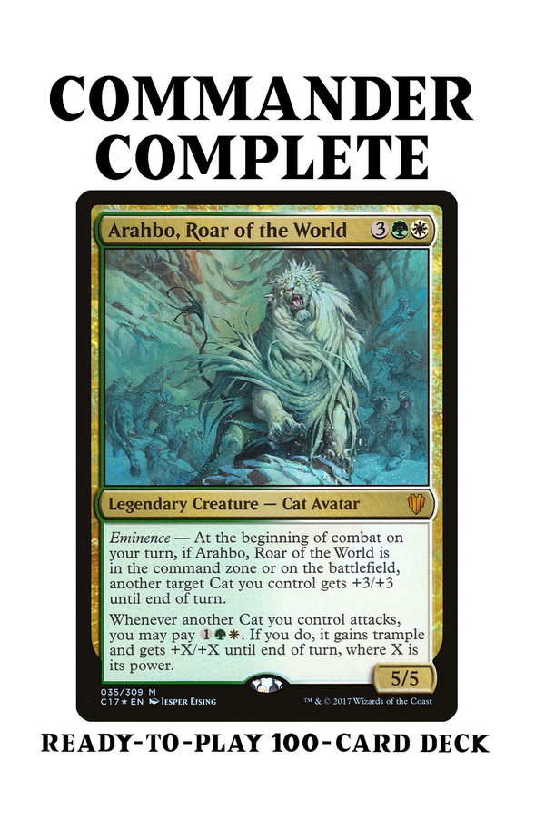 Arahbo, Roar of the World CAT TRIBAL Kaheera Companion Magic MTG Comma ...