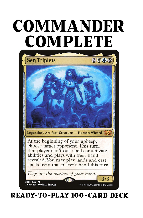Sen Triplets Steal Theft Copy Bounce Magic MTG Commander Deck ...