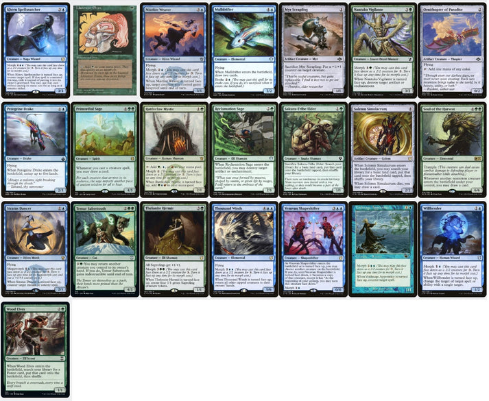 Animar, Soul of Elements Morphs Temur Magic MTG Commander Deck ...