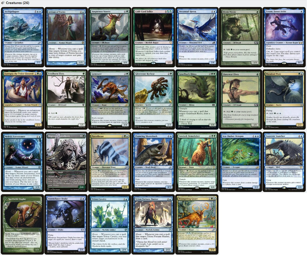 Ivy, Gleeful Spellthief Copying Everything Magic MTG Commander Deck ...