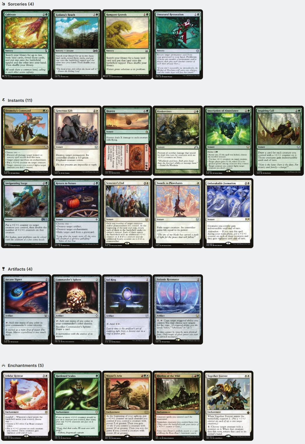 Shalai and Hallar +1/+1 COUNTERS Magic MTG Commander Deck ...