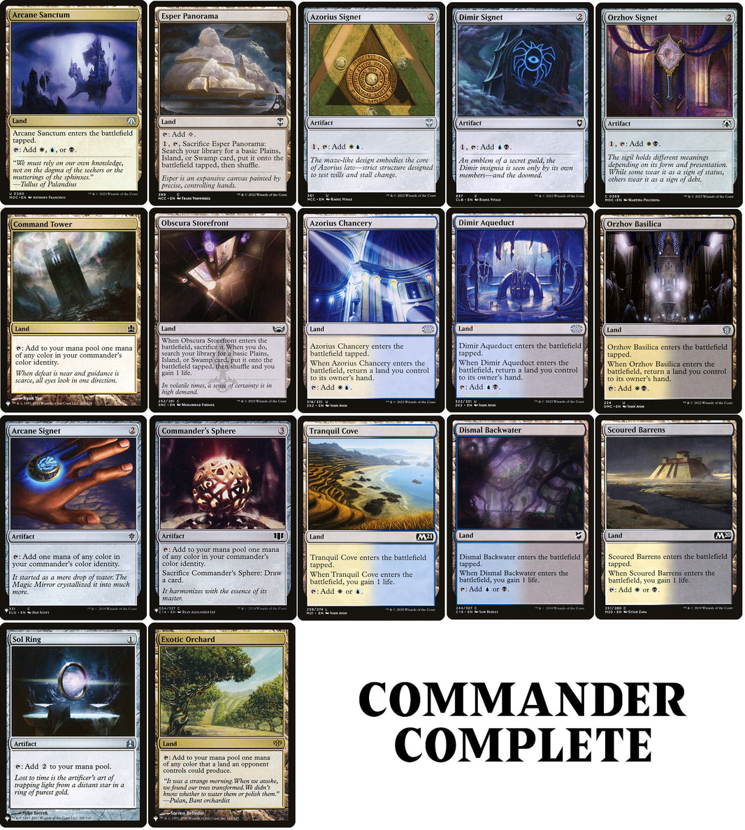 Deck Building Starter Kits – CommanderComplete