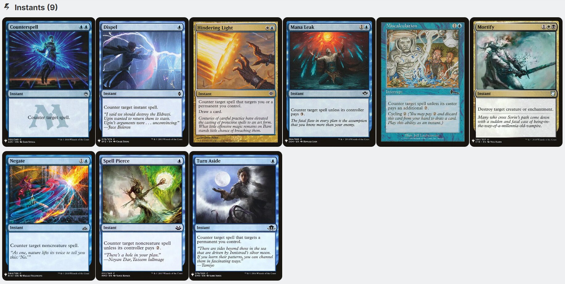 Zur the Enchanter ENCHANTMENTS Esper Magic MTG Custom Commander Deck ...